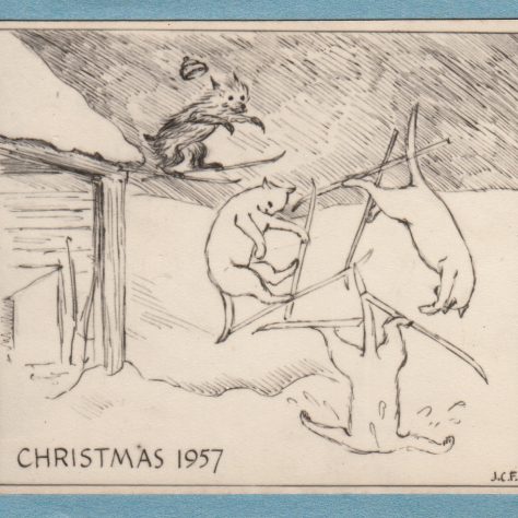 Jack Fielding's Christmas cards | Christmas at Fielding and Platt ...